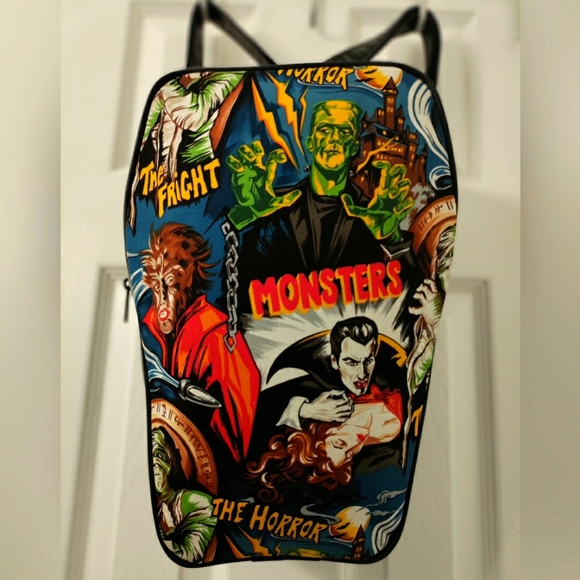 Hand Crafted | Bags | Universal Monsters Backpack | Poshmark